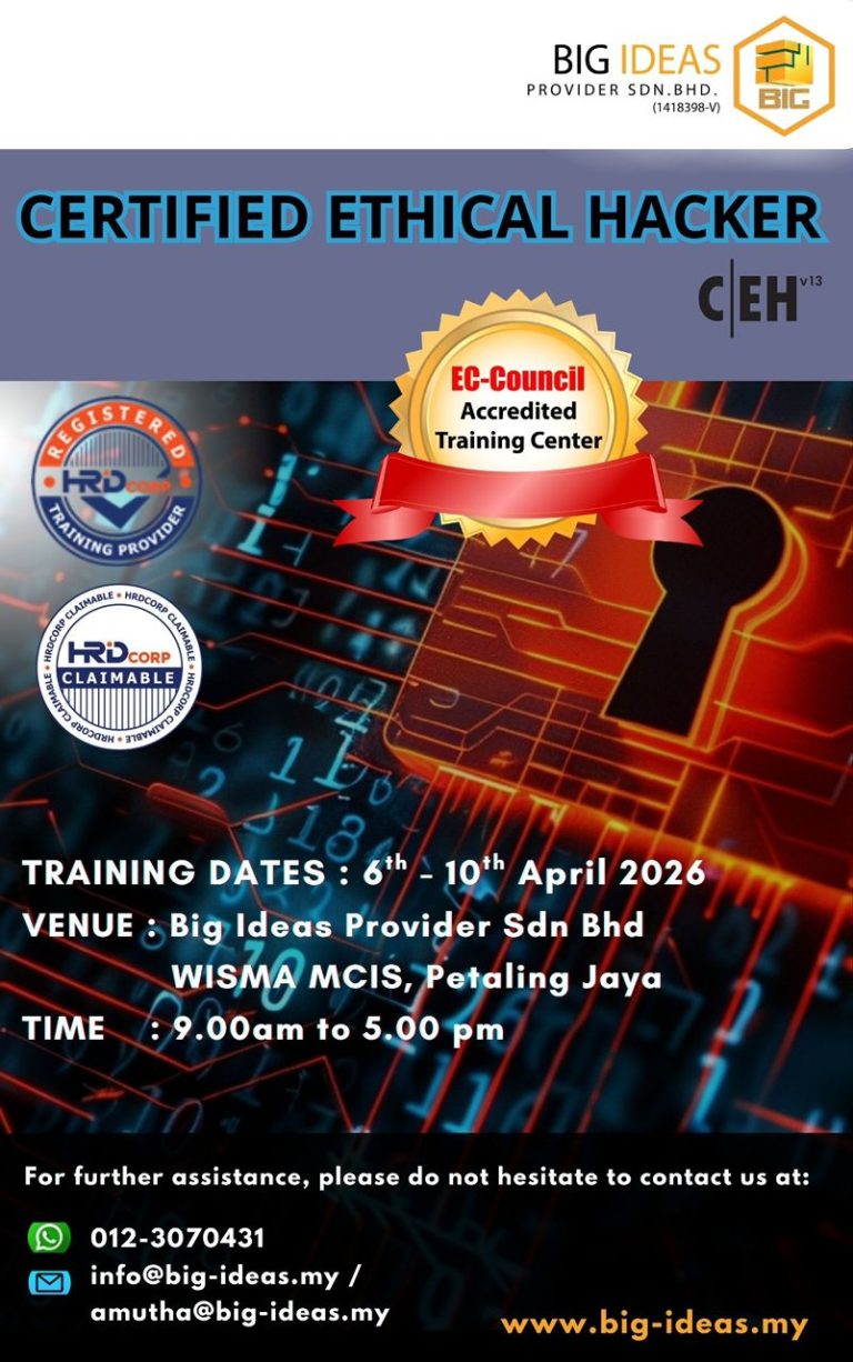 Certified Ethical Hacker (CEH v13) Training - Big Ideas Provider Sdn. Bhd.